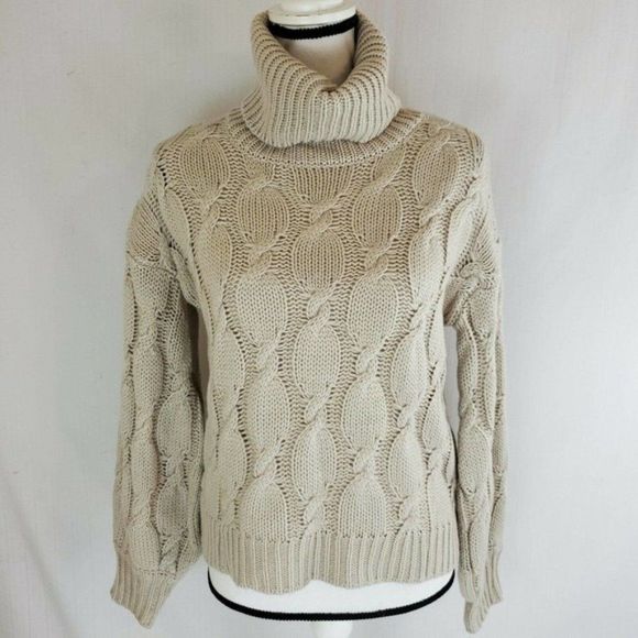 Hippie Rose | Sweaters | New Hippie Rose Sweaterturtleneck Cable Knit ...